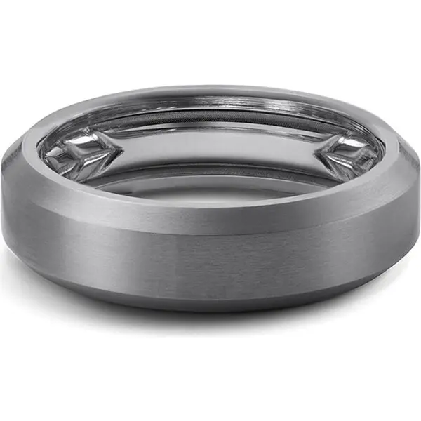 David Yurman 6mm Titanium Band - Grey Titanium