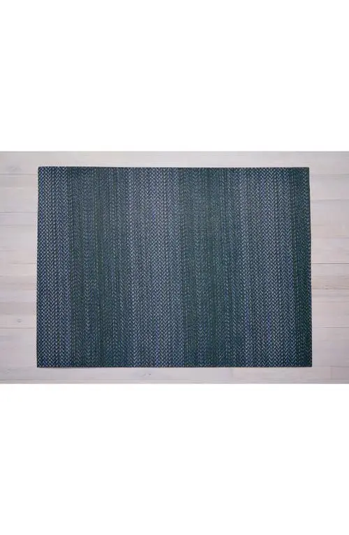 CHILEWICH Quill Herringbone Indoor/outdoor Floor Mat - Forest