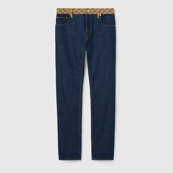 Gucci Tapered Denim Pant