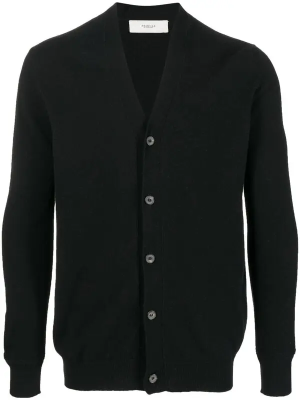 Pringle Of Scotland V-neck Cardigan - Black
