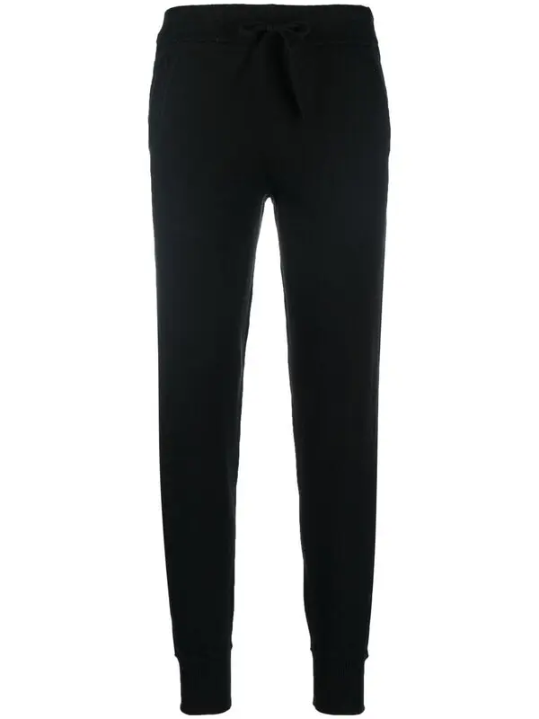 Ralph Lauren Vendira Knitted Tapered Trousers - Black