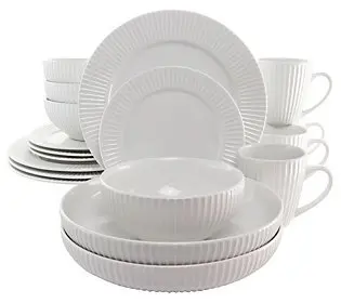 ELAMA Elle 18-piece Porcelain Dinnerware Set