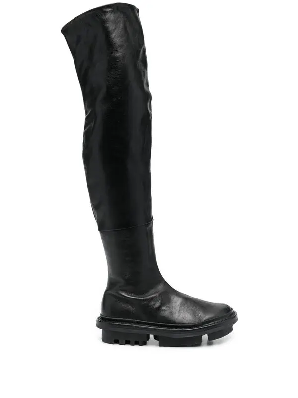TRIPPEN Slip-on Thigh-length Boots