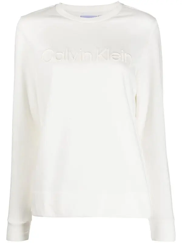 Calvin Klein Embroidered-logo Sweatshirt
