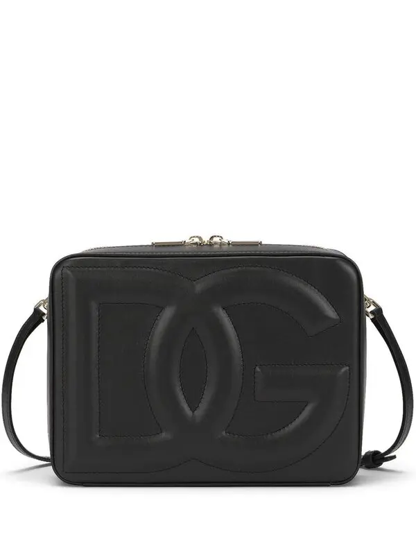 Dolce & Gabbana Medium Dg Logo Camera Bag - Black