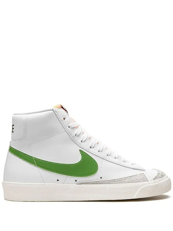 Nike Blazer Mid '77 Chlorophyll Sneakers - White