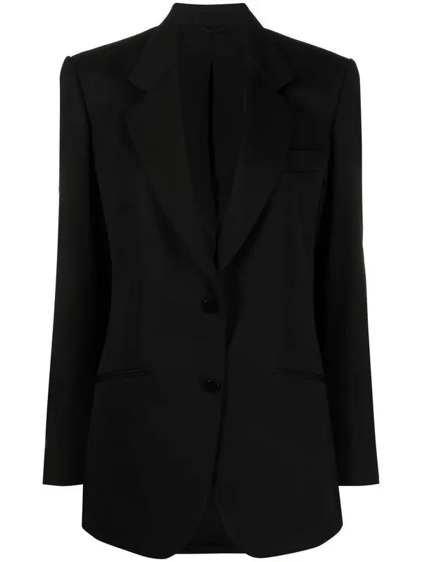 DEL CORE Single-breasted Virgin Wool Blazer