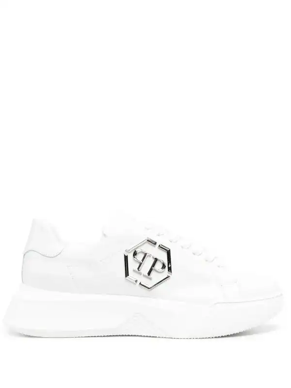 Philipp Plein Godzilla Runner Hexagon Low-Top Sneakers In White - 69% ...