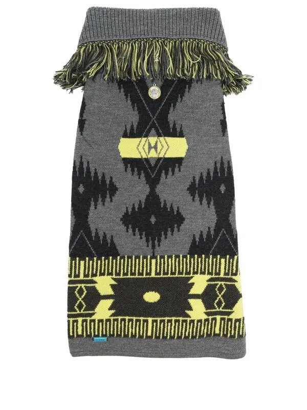 Alanui Knitted Dog Jumper