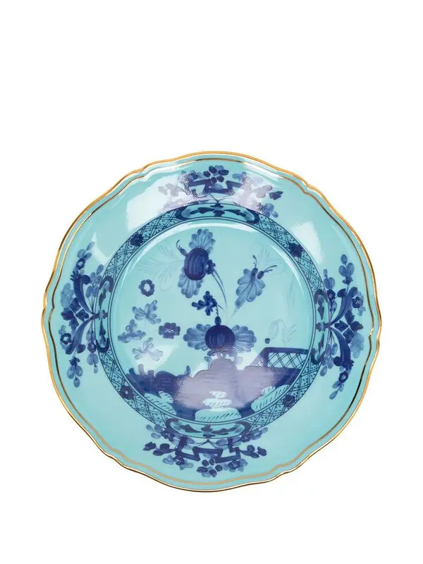 GINORI 1735 Oriente Italiano Iris Platter - Blue