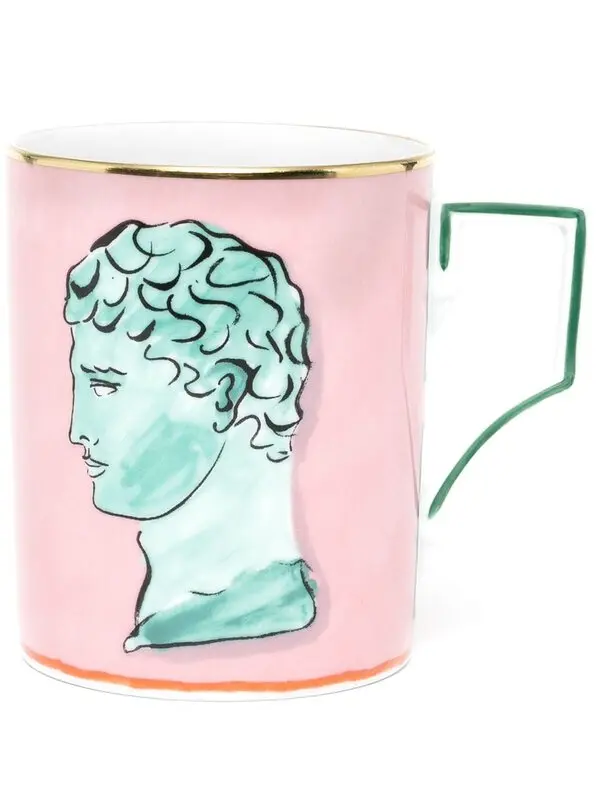 GINORI 1735 Il Viaggio Di Nettuno Porcelain Mug