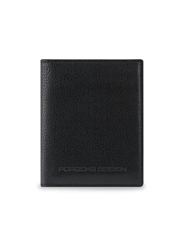 Porsche Design Business Leather Billfold Wallet Black Editorialist