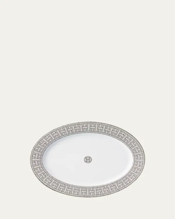 Hermès Mosaique Au 24 Small Oval Platter - Multi