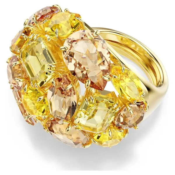 SWAROVSKI Gema Cocktail Ring - Yellow