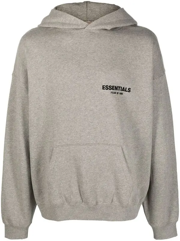 Fear Of God Logo Pullover Hoodie