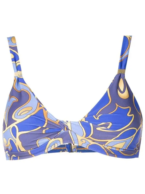 LYGIA & NANNY Carla Bikini Top - Blue