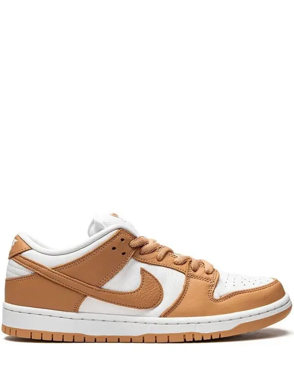 Nike Sb Dunk Low Light Cognac Sneakers - Brown
