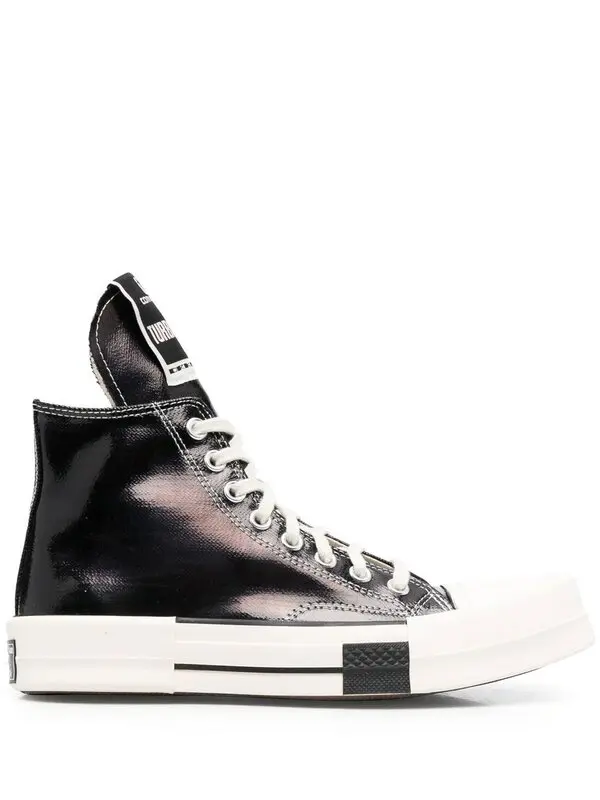 Rick Owens X Rick Owens Drkshdw Turbodrk Chuck 70 High-top Sneakers - Black