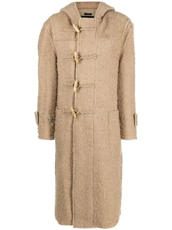 R13 Hooded Duffle Coat