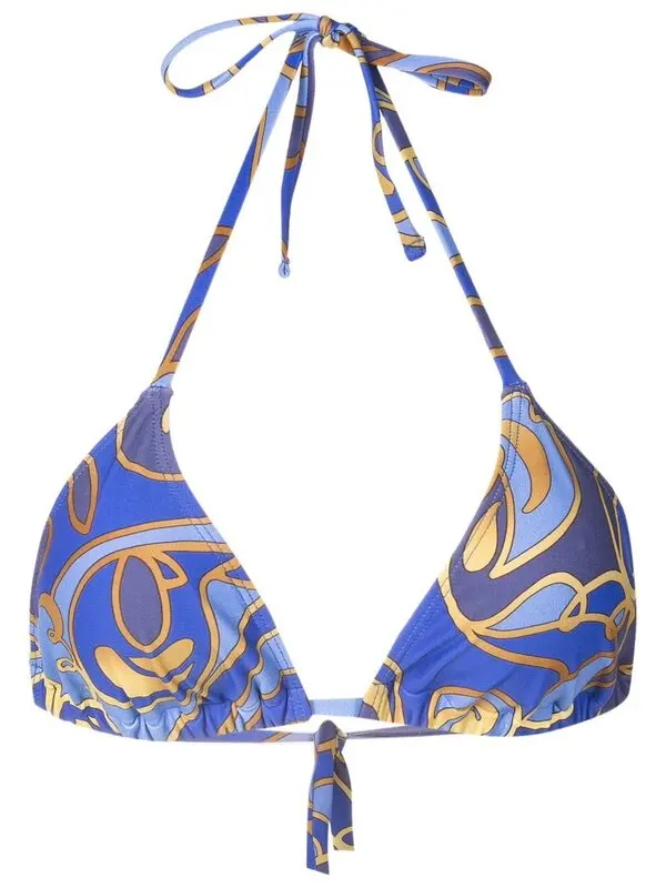 LYGIA & NANNY Iasmin Bikini Top - Blue
