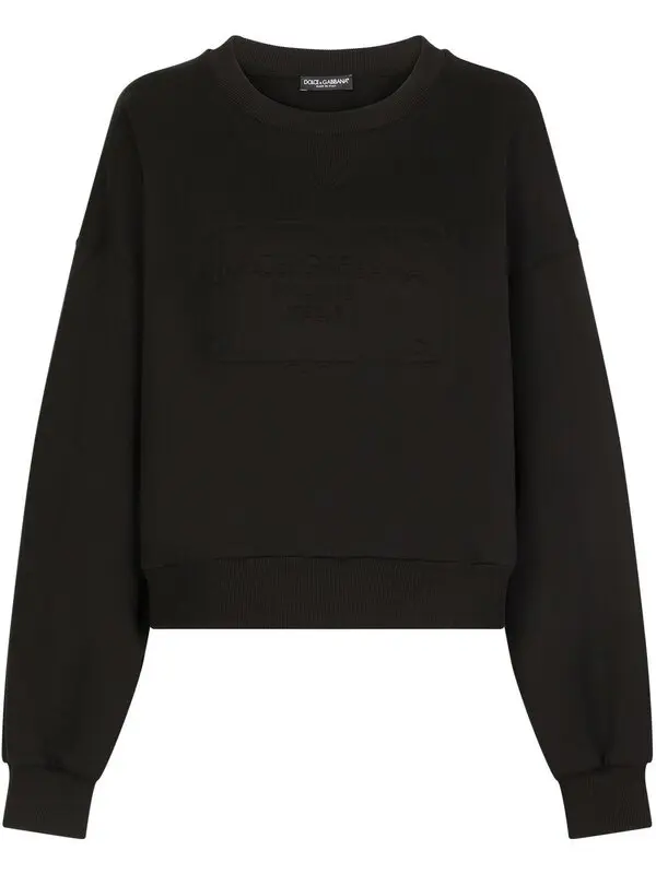 Dolce & Gabbana Logo-embossed Sweatshirt