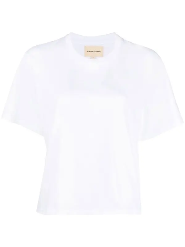 Loulou De Saison Loulou Studio Relaxed Short-sleeve T-shirt - White
