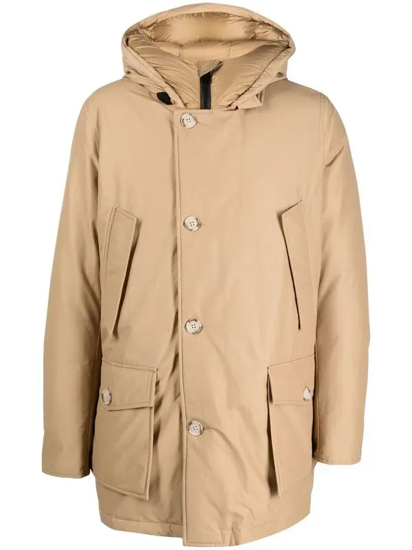 Woolrich Arctic Hooded Parka - Neutrals