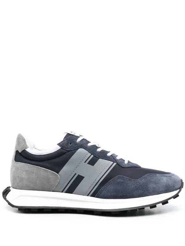 Hogan Side Logo-patch Detail Low-top Sneakers