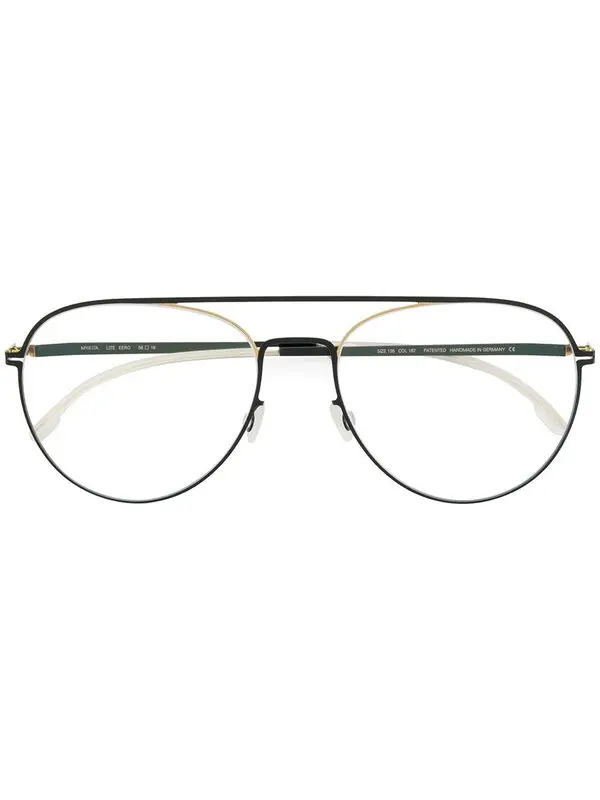 Mykita Metal Pilot Frame Glasses