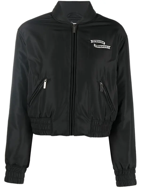 Opening Ceremony Logo-patch Bomber Jacket