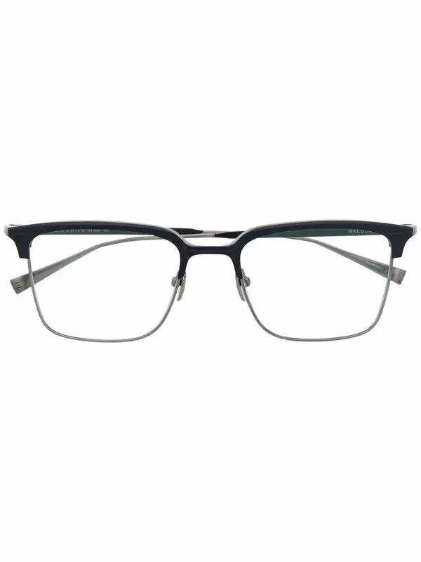 MASUNAGA Waldorf Square-frame Glasses
