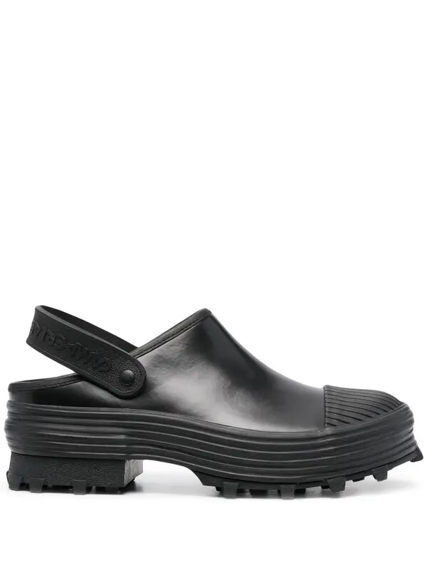 Camper Chunky Mules - Black