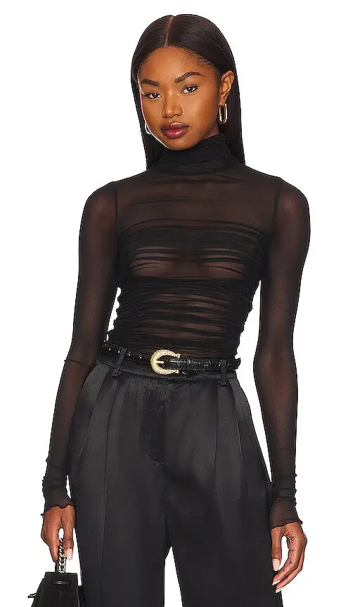 Free People Under It All Bodysuit - Black