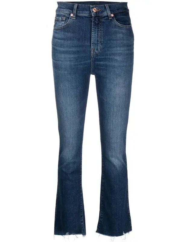 7 For All Mankind Cropped Jeans