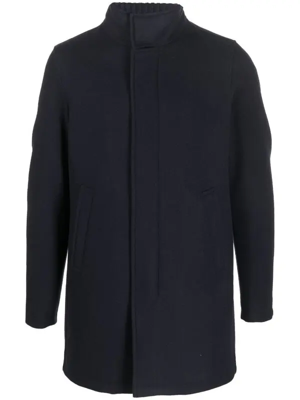 Herno Single-breasted Fitted Coat