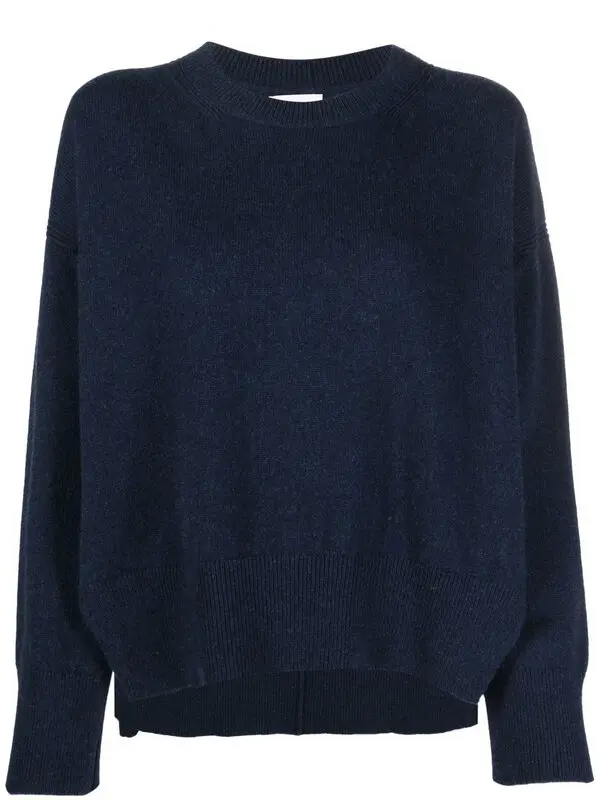 BARRIE Iconic Cashmere Pullover - Blue