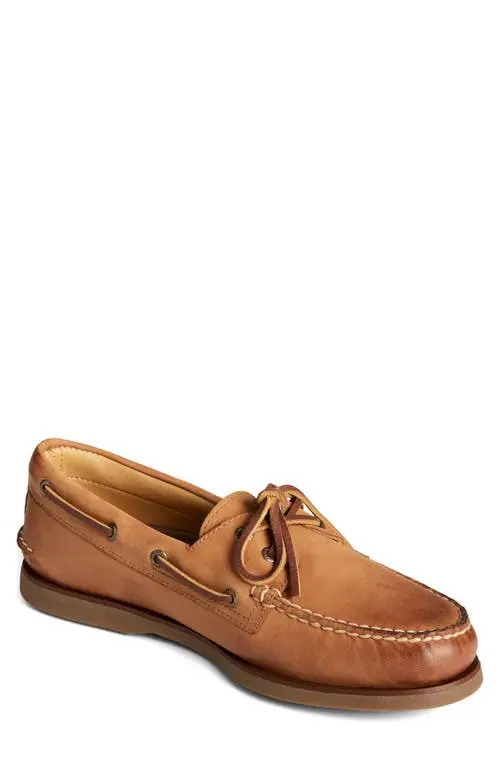 Sperry Gold Cup Authentic Boat Shoe - Medium Beige