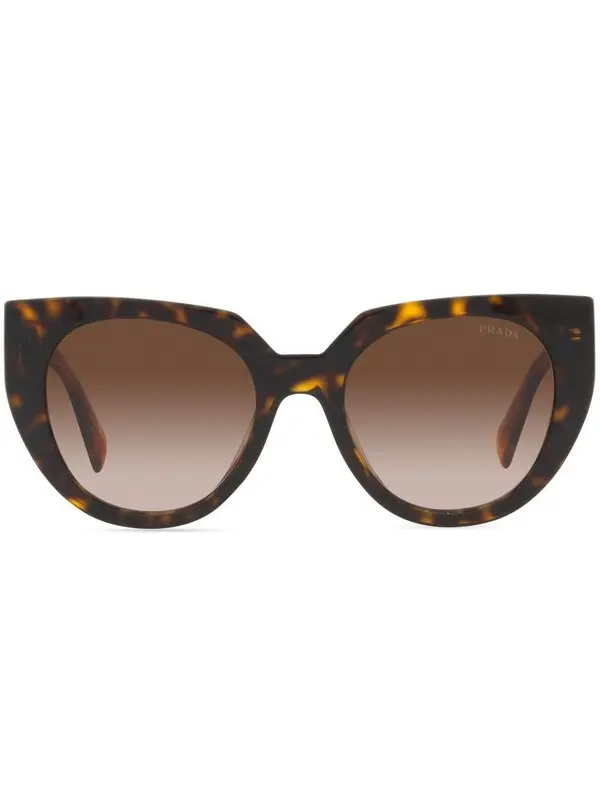 Prada Pr 14ws Cat-eye Sunglasses - Green