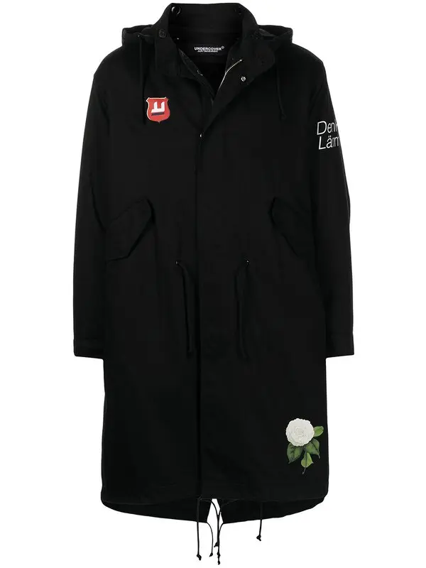 UNDERCOVERISM Floral-print Hooded Jacket