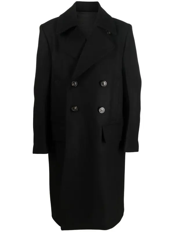 Rick Owens Double-breasted Coat