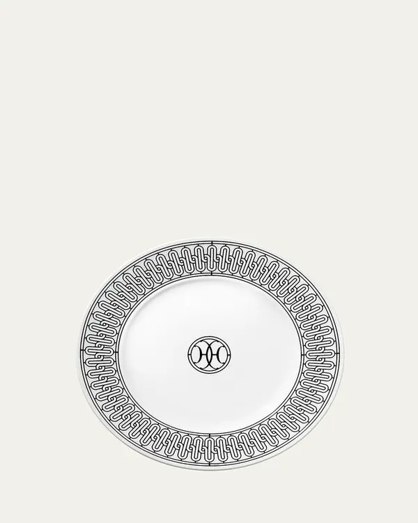 Hermès H Deco Dessert Plate - Multi