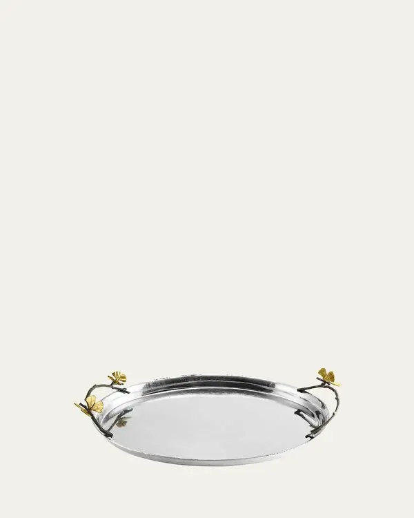 Michael Aram Butterfly Ginkgo Oval Tray