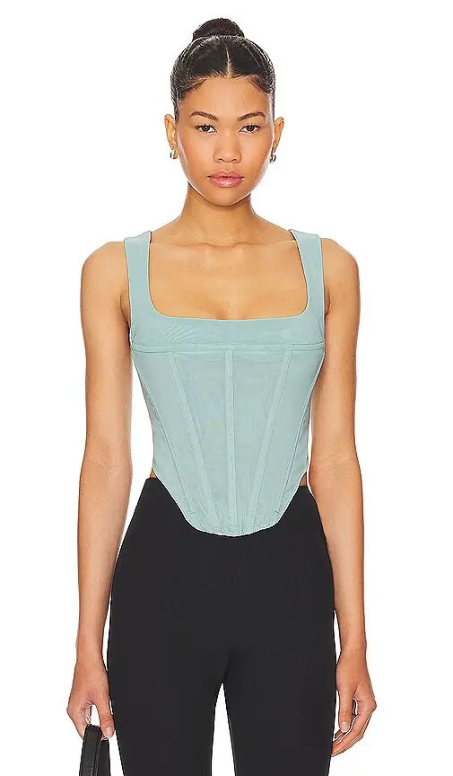 Miaou Campbell Corset - Tourmaline