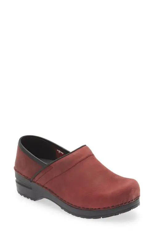 SANITA Professional Leather Clog - Port
