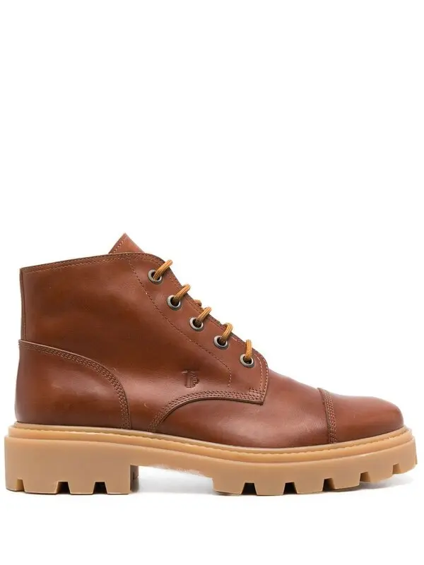 TOD'S Lace-up Ankle Boots