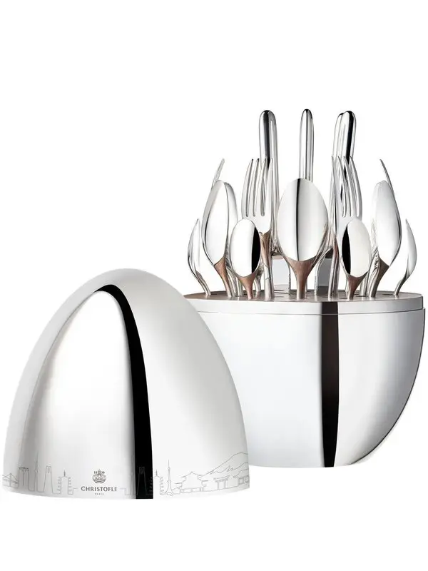 Christofle Mood Skyline Japan 24-piece Flatware Set