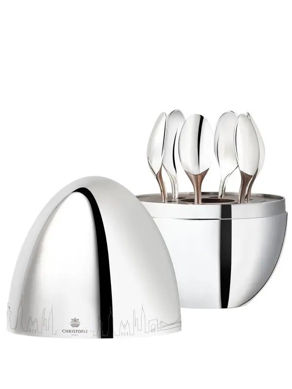 Christofle Mood Skyline New York Espresso Spoon