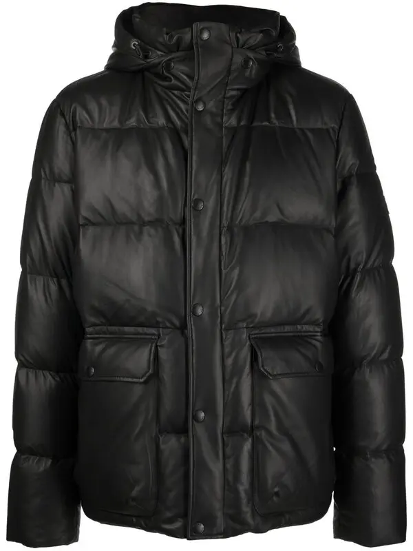 YVES SALOMON Zipped Padded Jacket