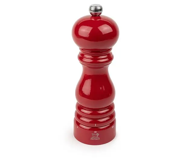 PEUGEOT Paris U Select 7' Red Lacquer Salt Mill - One-color