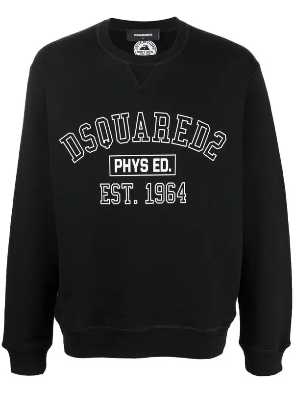 Dsquared2 Logo-print Crew Neck Sweatshirt